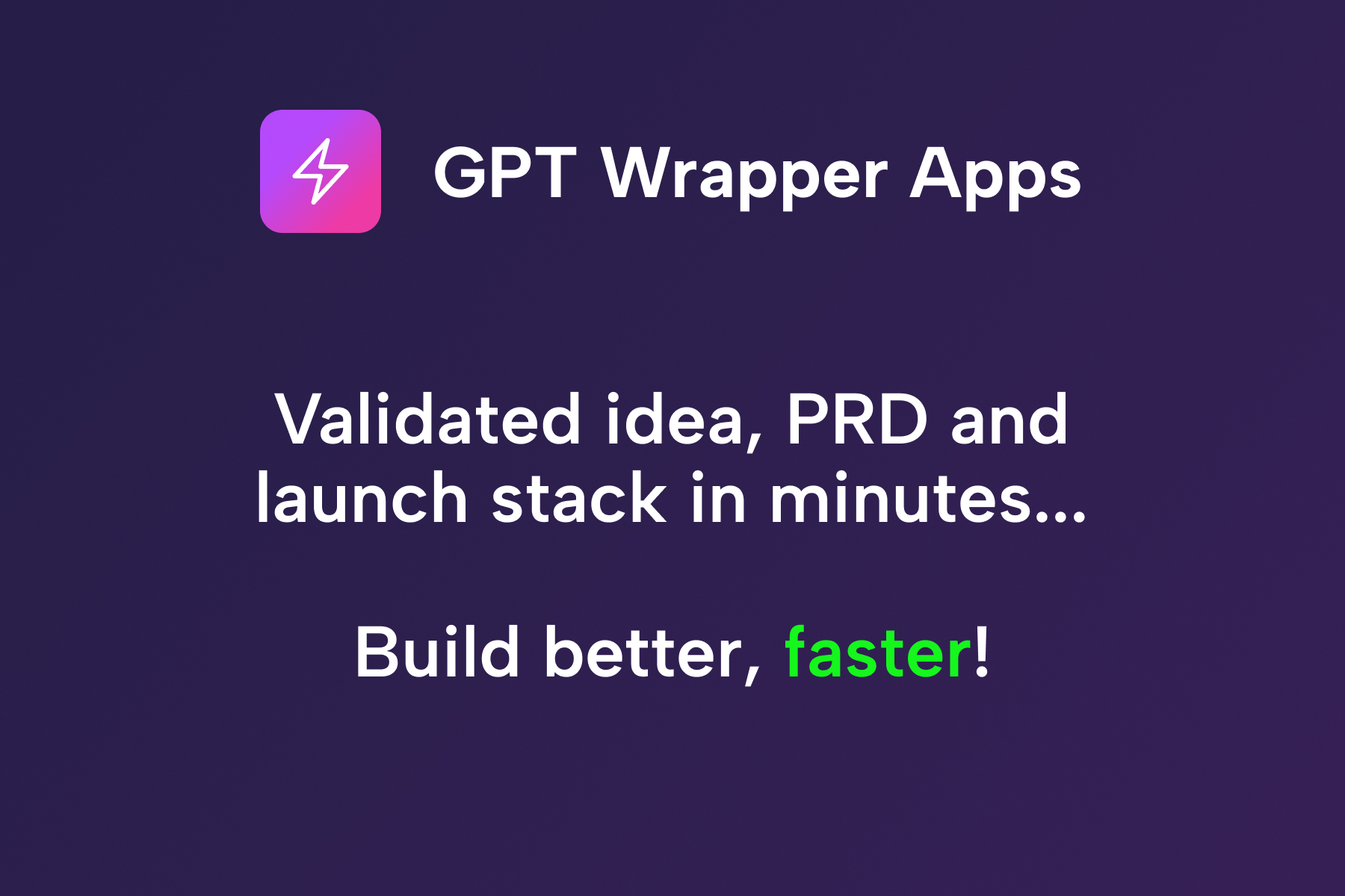 GPT Wrapper Apps - AI App Ideas for Builders